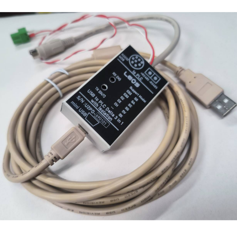 USB To PLC Delta 3 in 1 with Isoaltion - LEOS METER | SME INTER